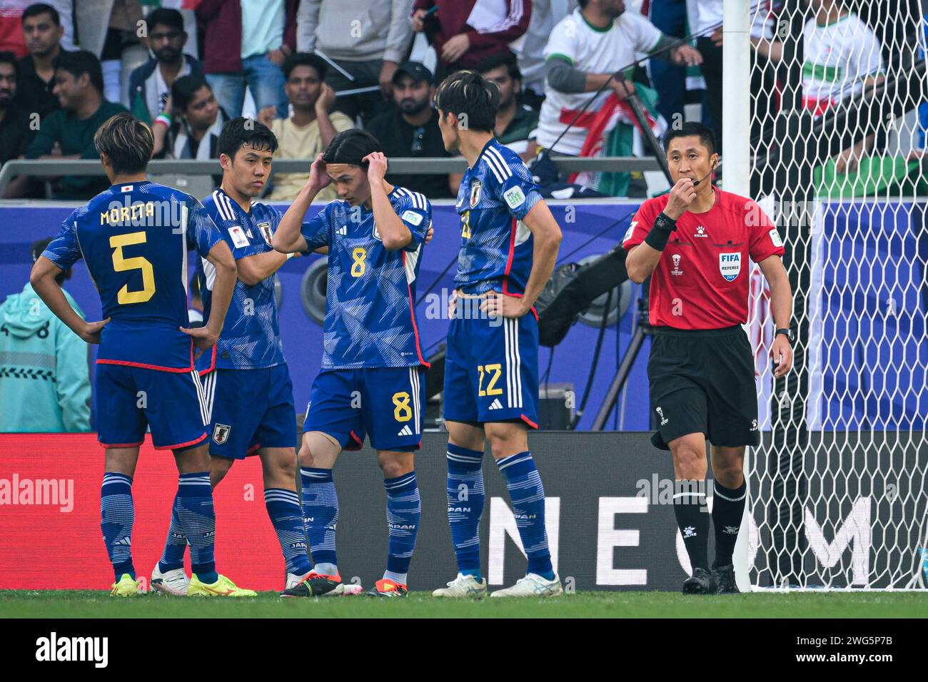 AL RAYYAN, Qatar. 3 February, 2024. ISLAMIC REPUBLIC OF IRAN VS JAPAN ...