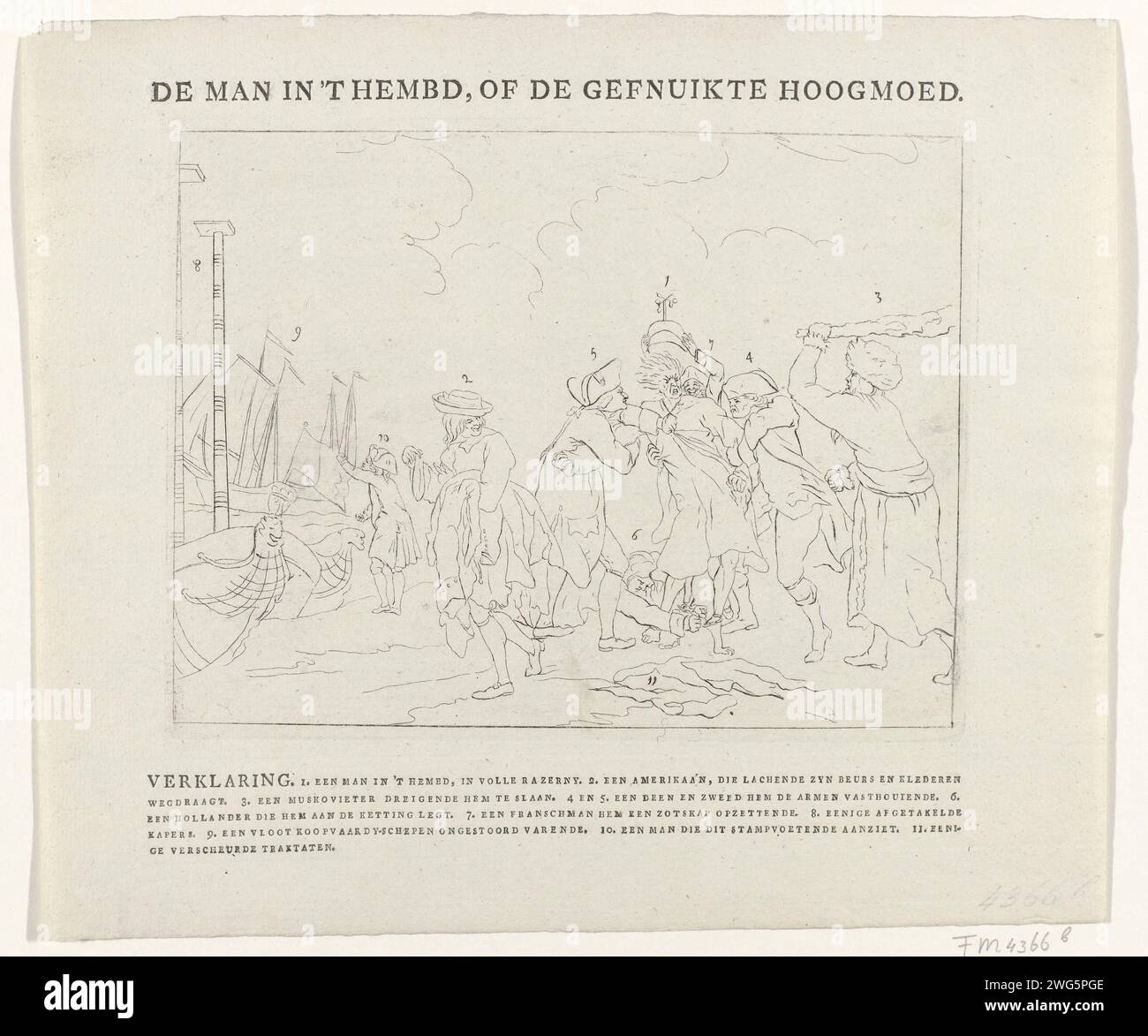 Anglo dutch war cartoon hi-res stock photography and images - Alamy