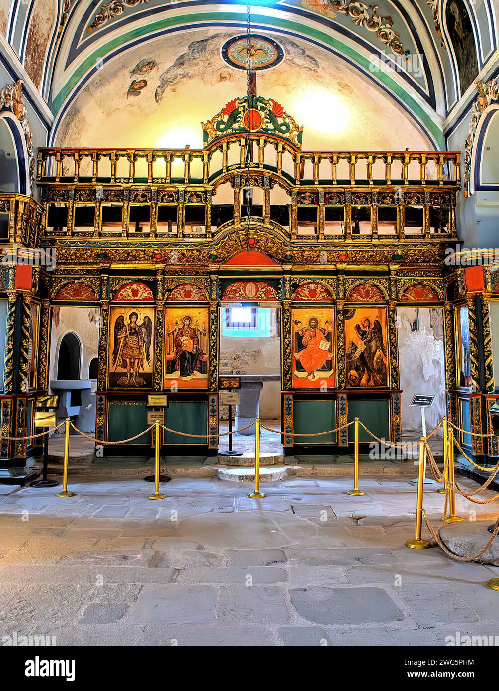 Aya eleni church hi-res stock photography and images - Alamy