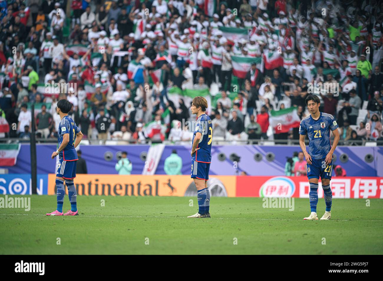 AL RAYYAN, Qatar. 3 February, 2024. ISLAMIC REPUBLIC OF IRAN VS JAPAN ...
