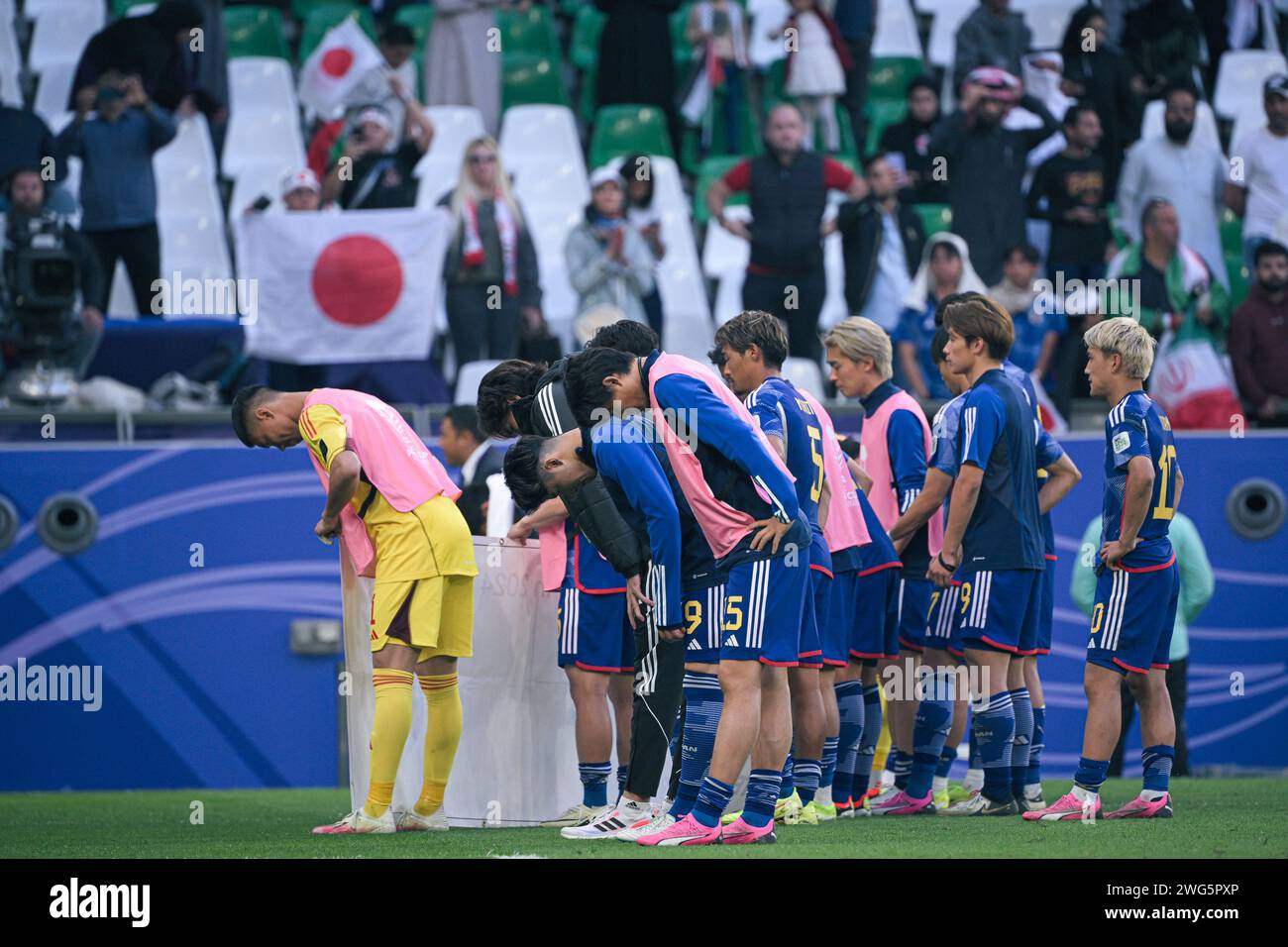 AL RAYYAN, Qatar. 3 February, 2024. ISLAMIC REPUBLIC OF IRAN VS JAPAN ...
