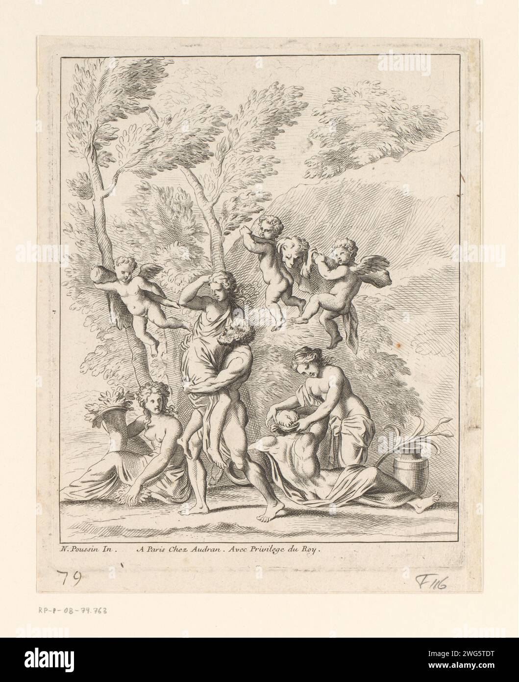 Hercules wears Deianeira, Anonymous, After Nicolas Poussin, 1650 - 1703 ...