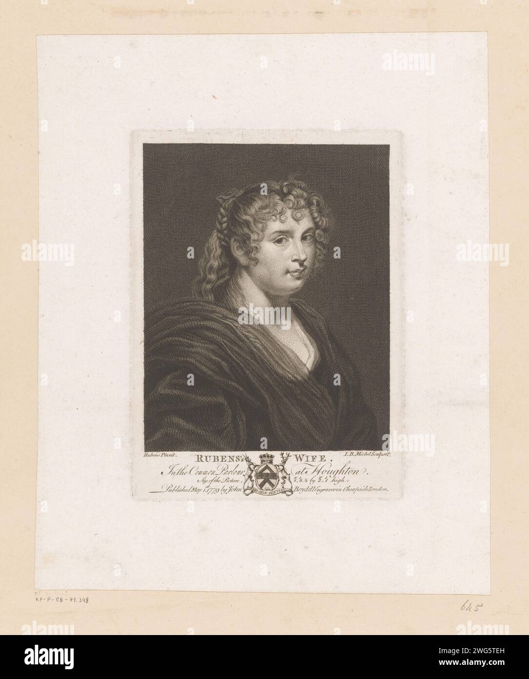 Portrait of the wife of Rubens, possibly Isabella Brant, Jean Baptiste ...