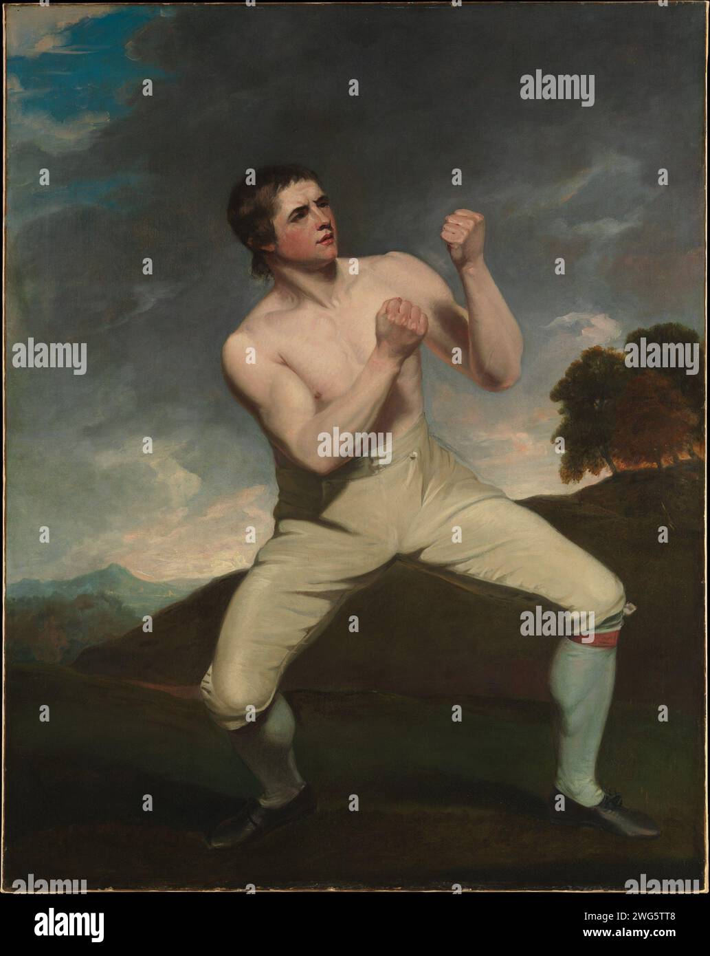 Richard Humphreys, the Boxer John Hoppner Stock Photo - Alamy