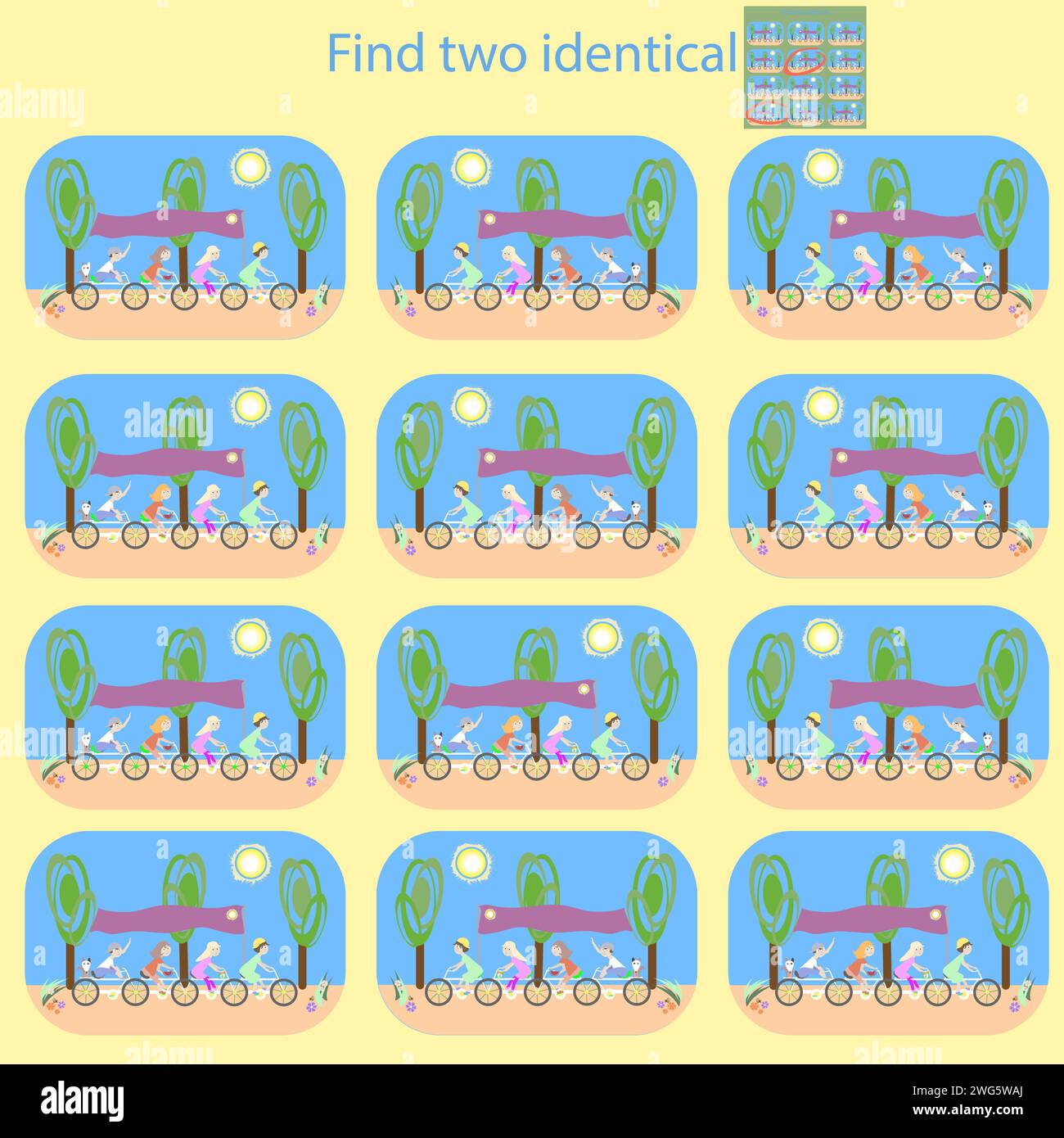 In a fun children's puzzle game for children under 7 years old Kids on ...