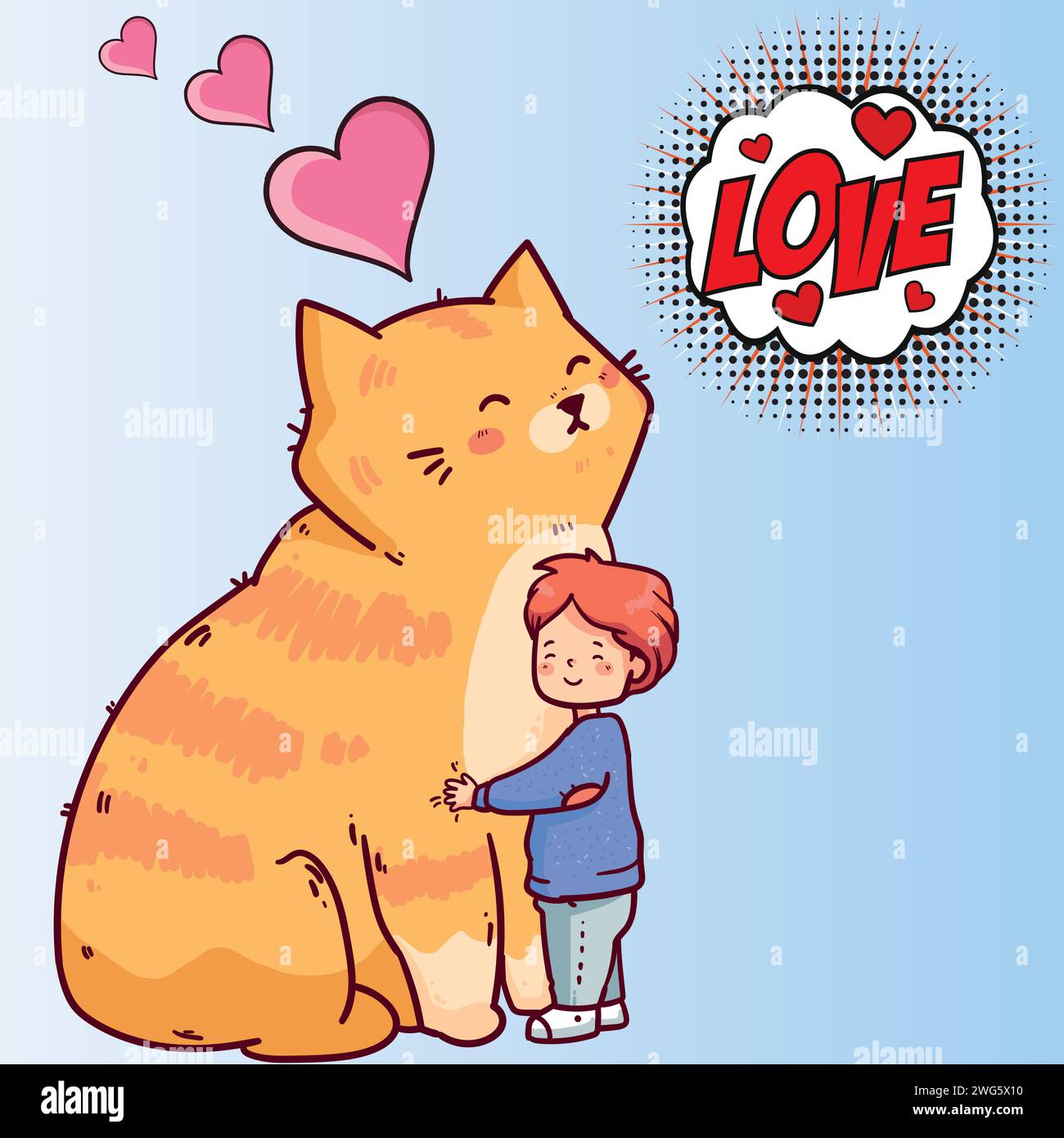 Cute boy anger Stock Vector Images - Alamy