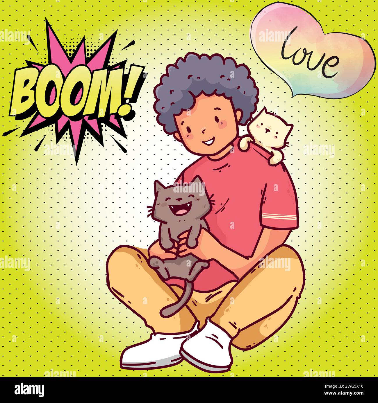 Drawing illustration ugly man caricature hi-res stock photography and ...