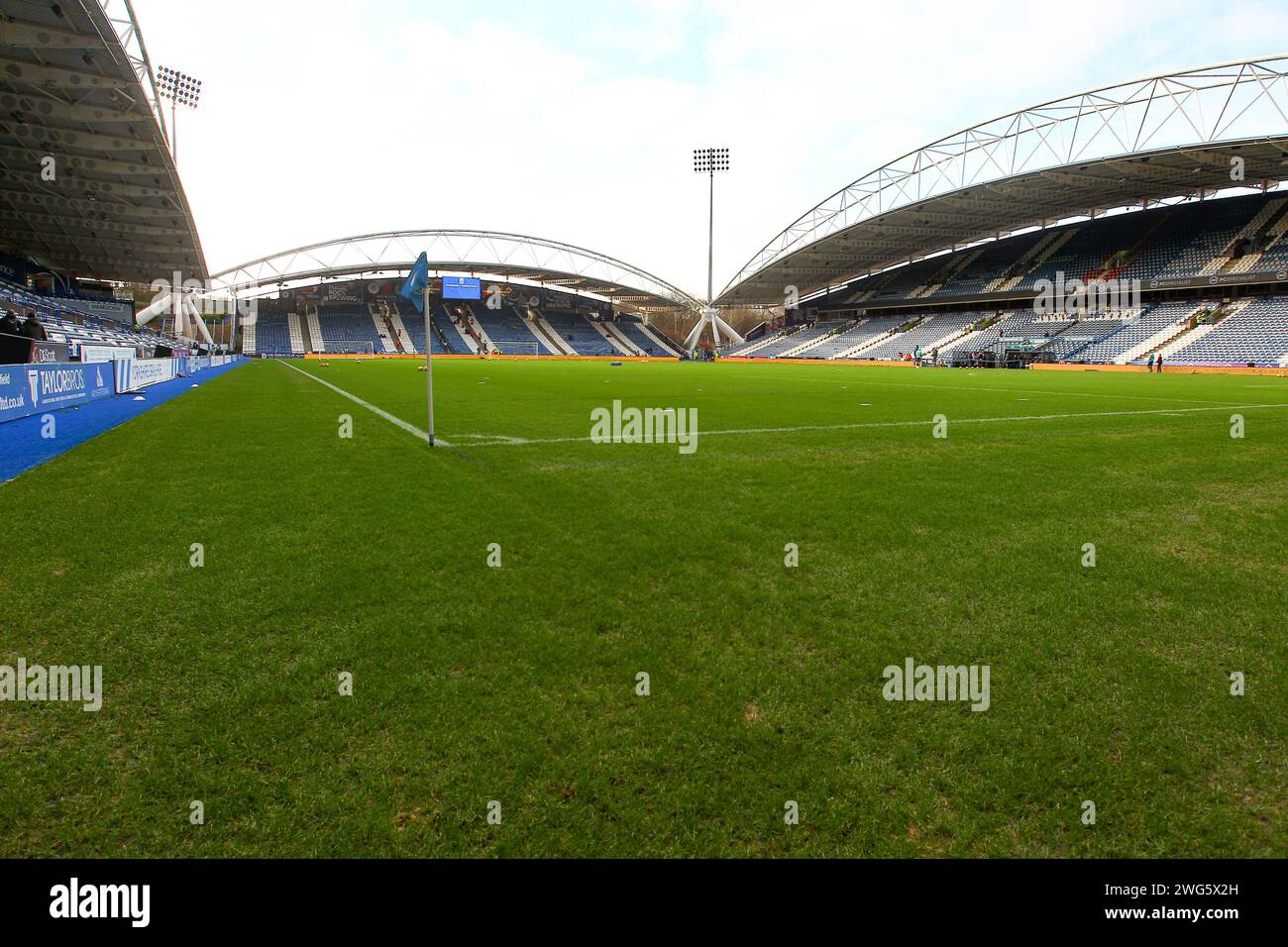 John Smith's Stadium, Huddersfield, England - 3rd February 2024 General ...
