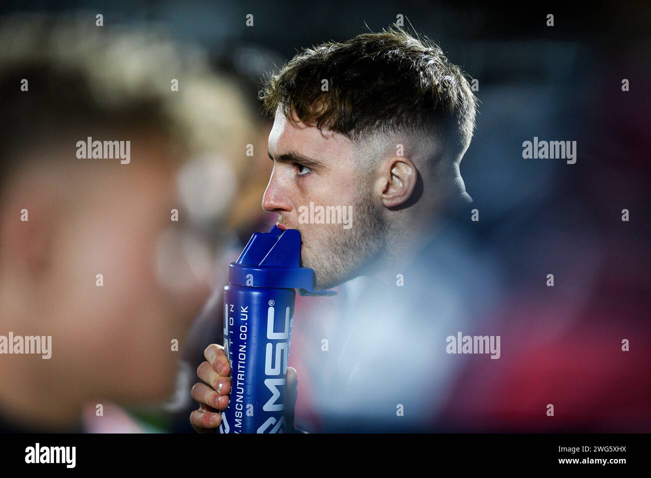 Wakefield, England - 26th January 2024 - Wakefield Trinity's Jack Croft ...