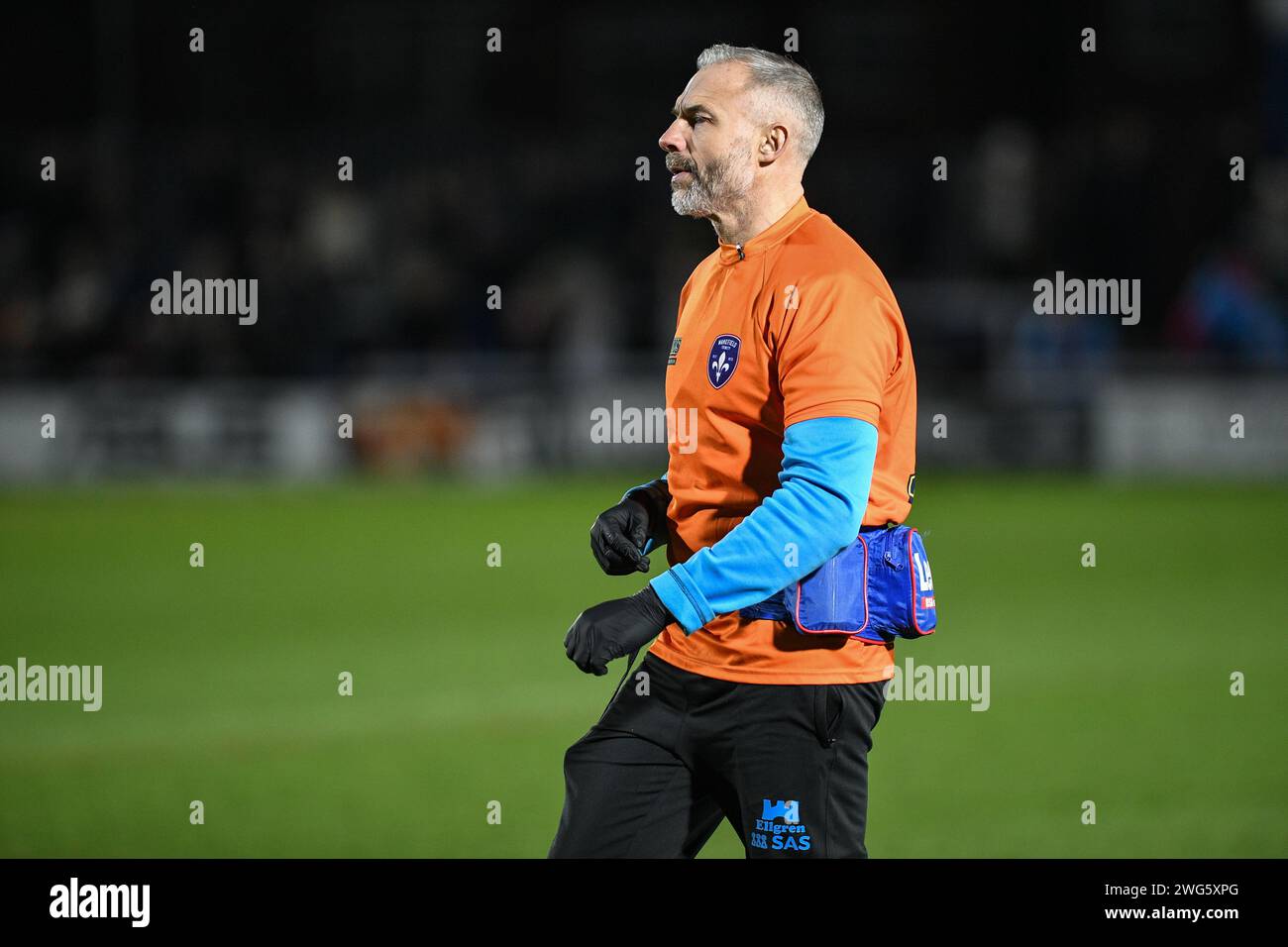 Wakefield, England - 26th January 2024 -Matt Crowther. Rugby League ...