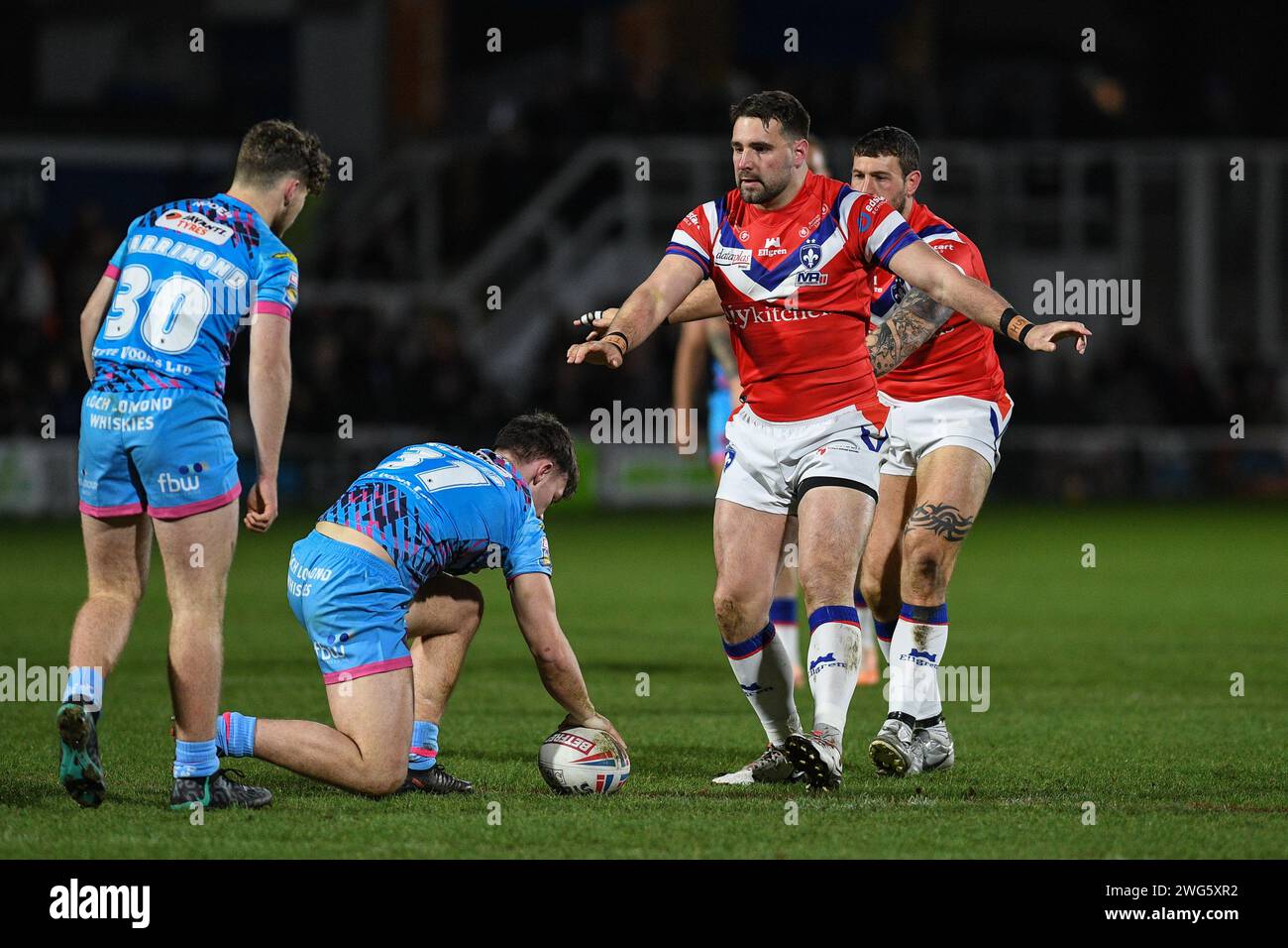 Wakefield, England - 26th January 2024 - Wakefield Trinity's Josh ...