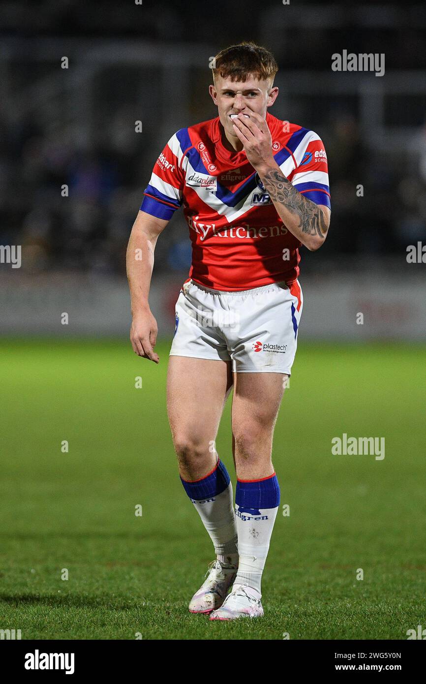 Wakefield, England - 26th January 2024 -Wakefield Trinity's Myles ...