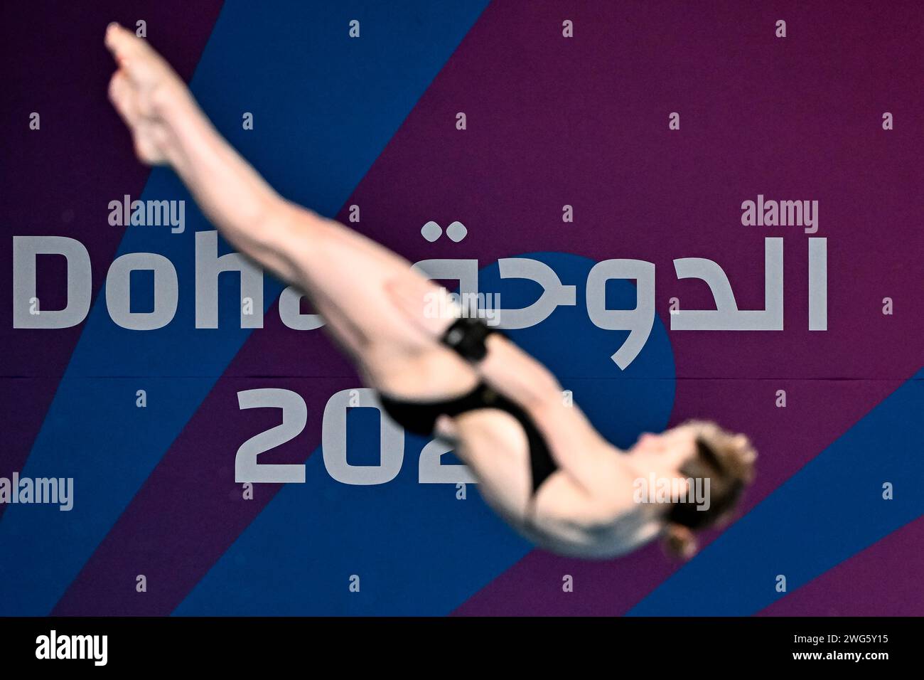 Aquatic championships in doha hi-res stock photography and images - Alamy