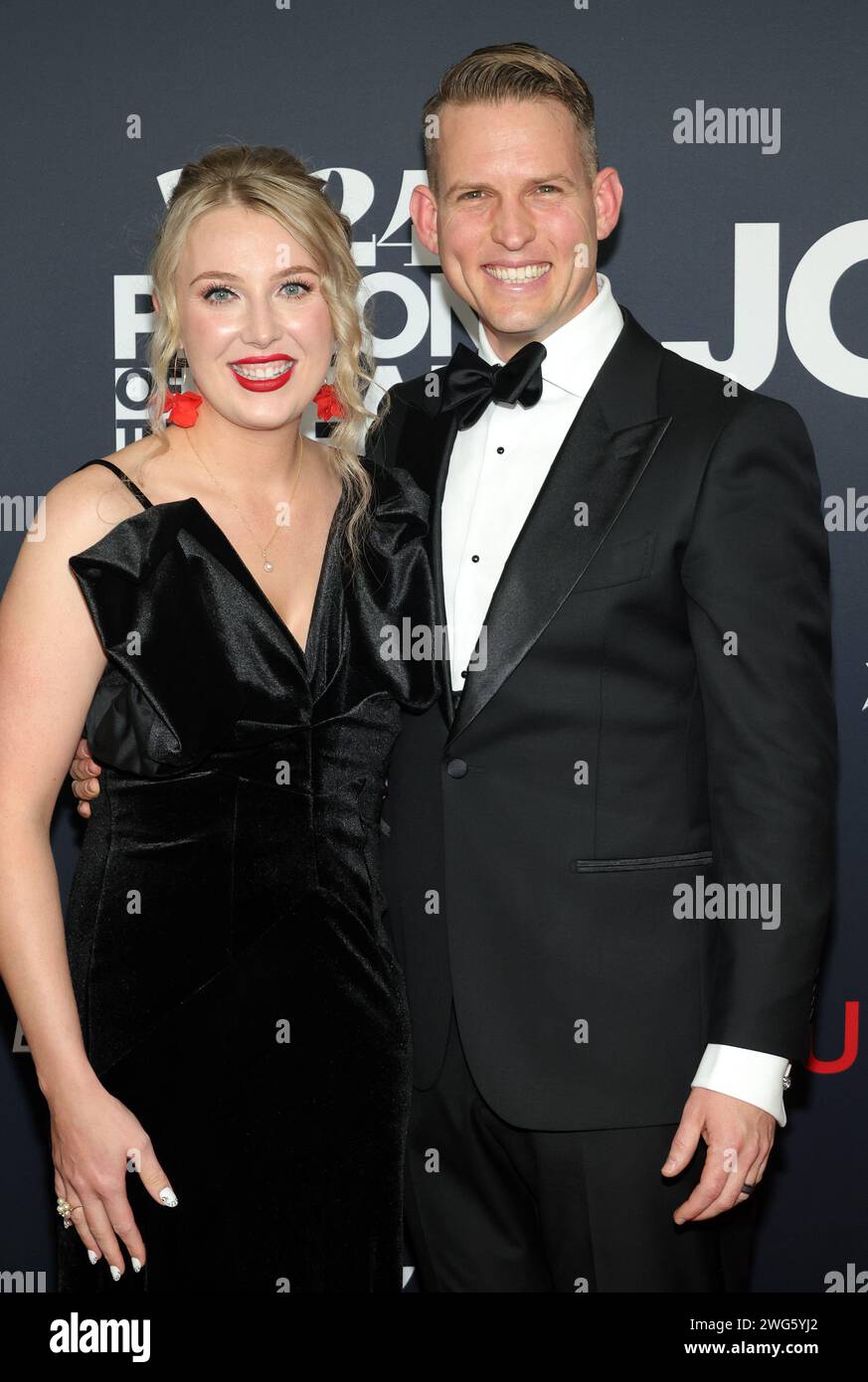 Los Angeles Ca 02nd Feb 2024 Annie Ray Irving Ray At The 2024 Musicares Person Of The Year