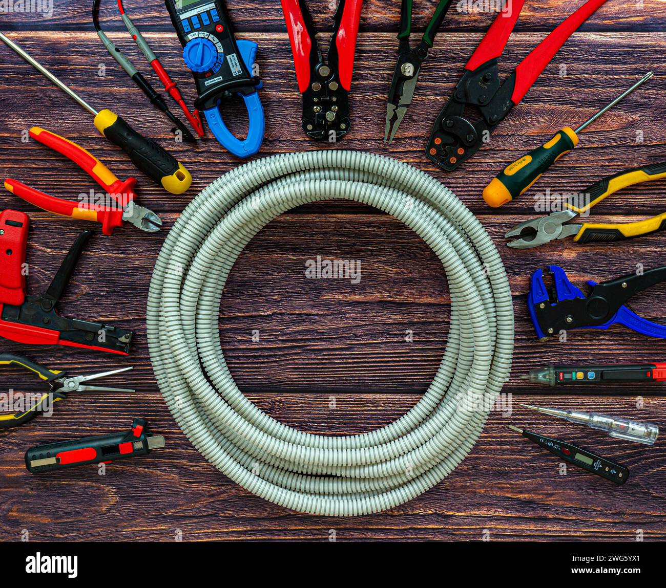 Electrician tools hi-res stock photography and images - Alamy