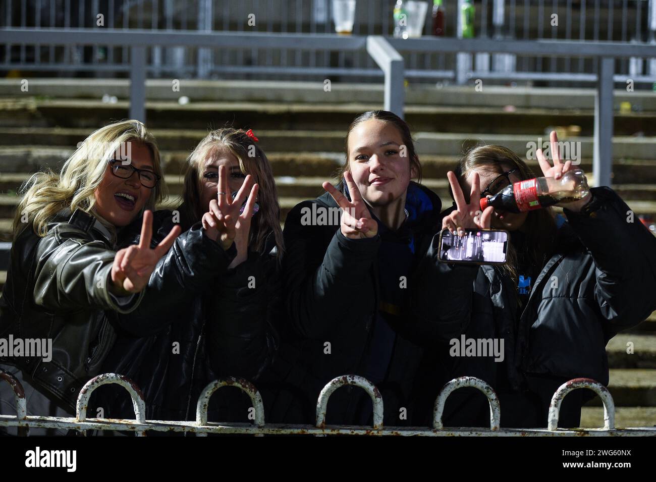 Wakefield, England - 26th January 2024 - Wakefield Trinity's fans ...