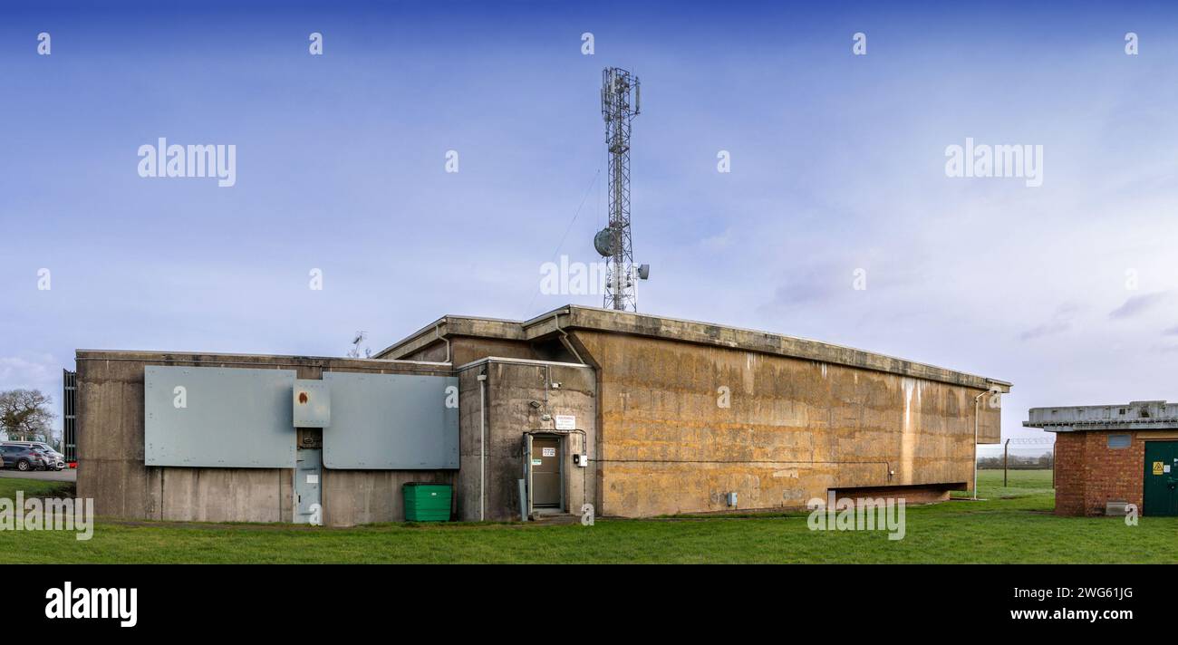 exterior of MOD hack green secret bunker cheshire, used in cold war ...
