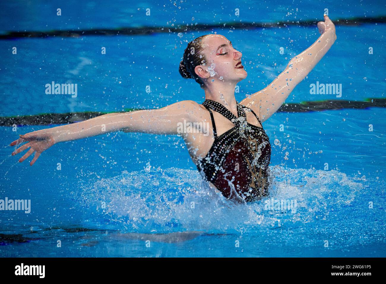 Doha, Qatar. 03rd Feb, 2024. Marloes Steenbeek of The Netherlands ...