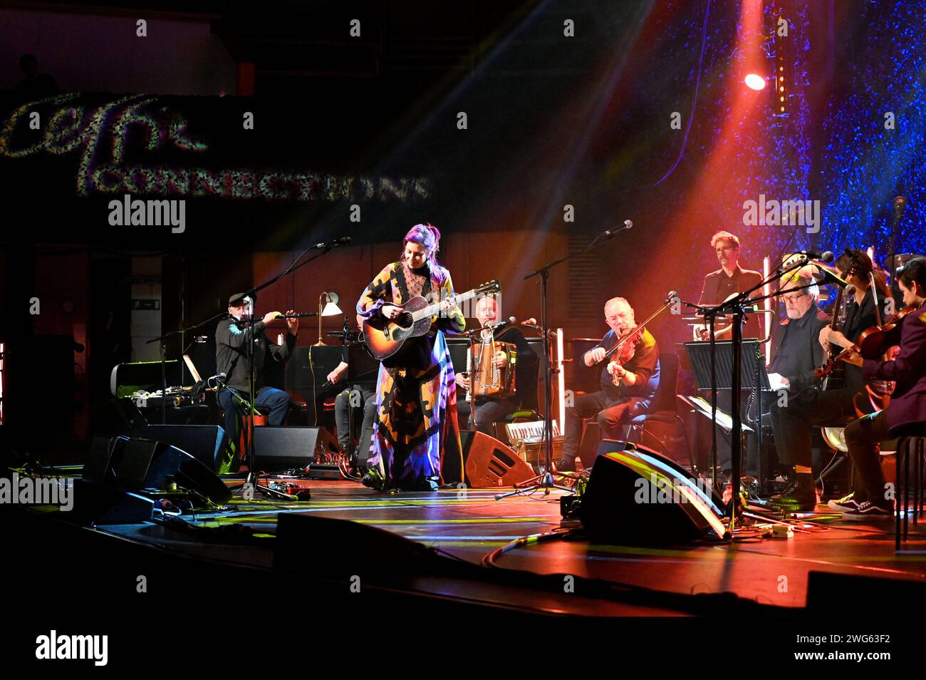 Glasgow, Scotland, UK. 2nd Feb 2024. Celtic Connections 2024: At the ...