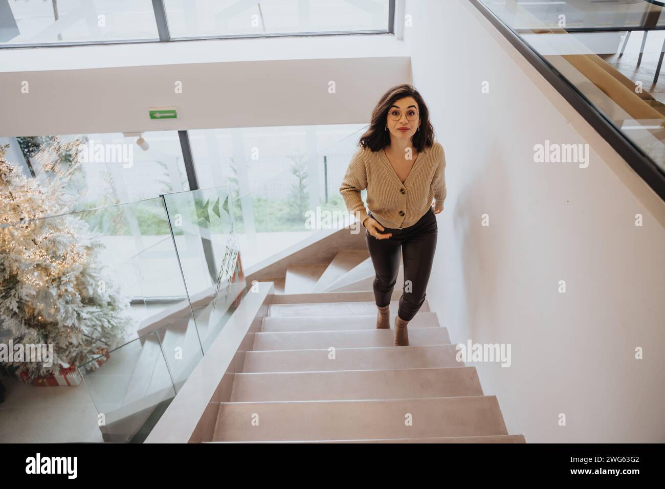 Woman having pleasant time on hi-res stock photography and images - Alamy