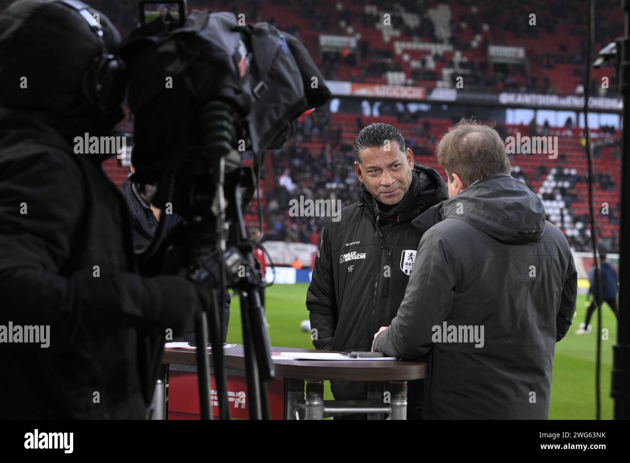 ENSCHEDE - RKC Waalwijk head coach Henk Fraser during the Dutch ...
