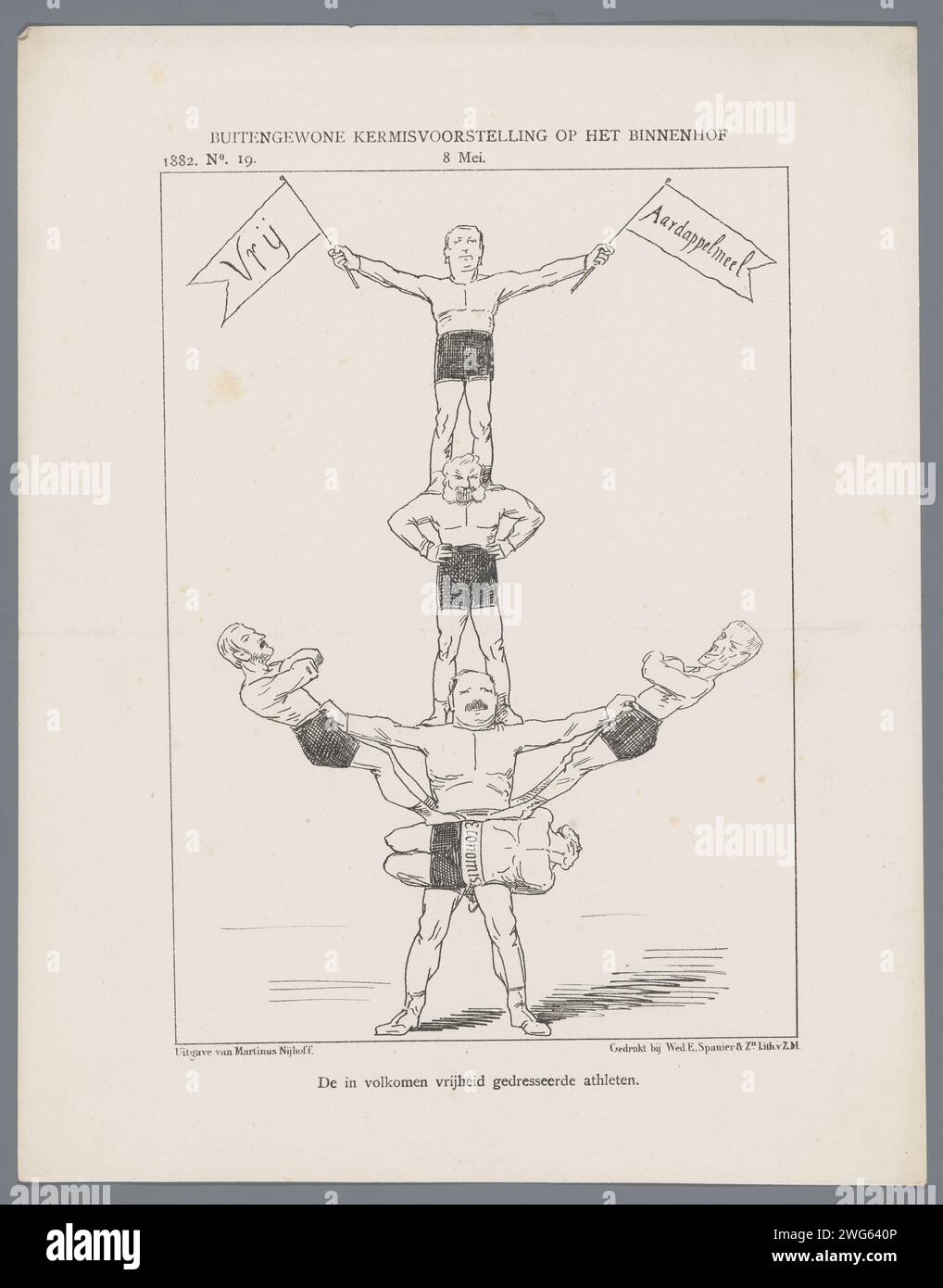 Political cartoon, 1882, 1882 print Political cartoon about the ...