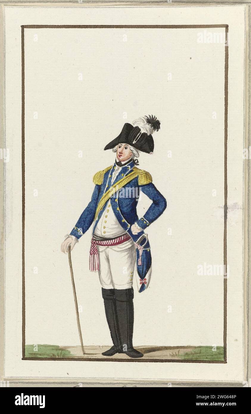 Mounting of the Amsterdam cavalry, ca. 1787, Anonymous, 1787 - 1790 ...