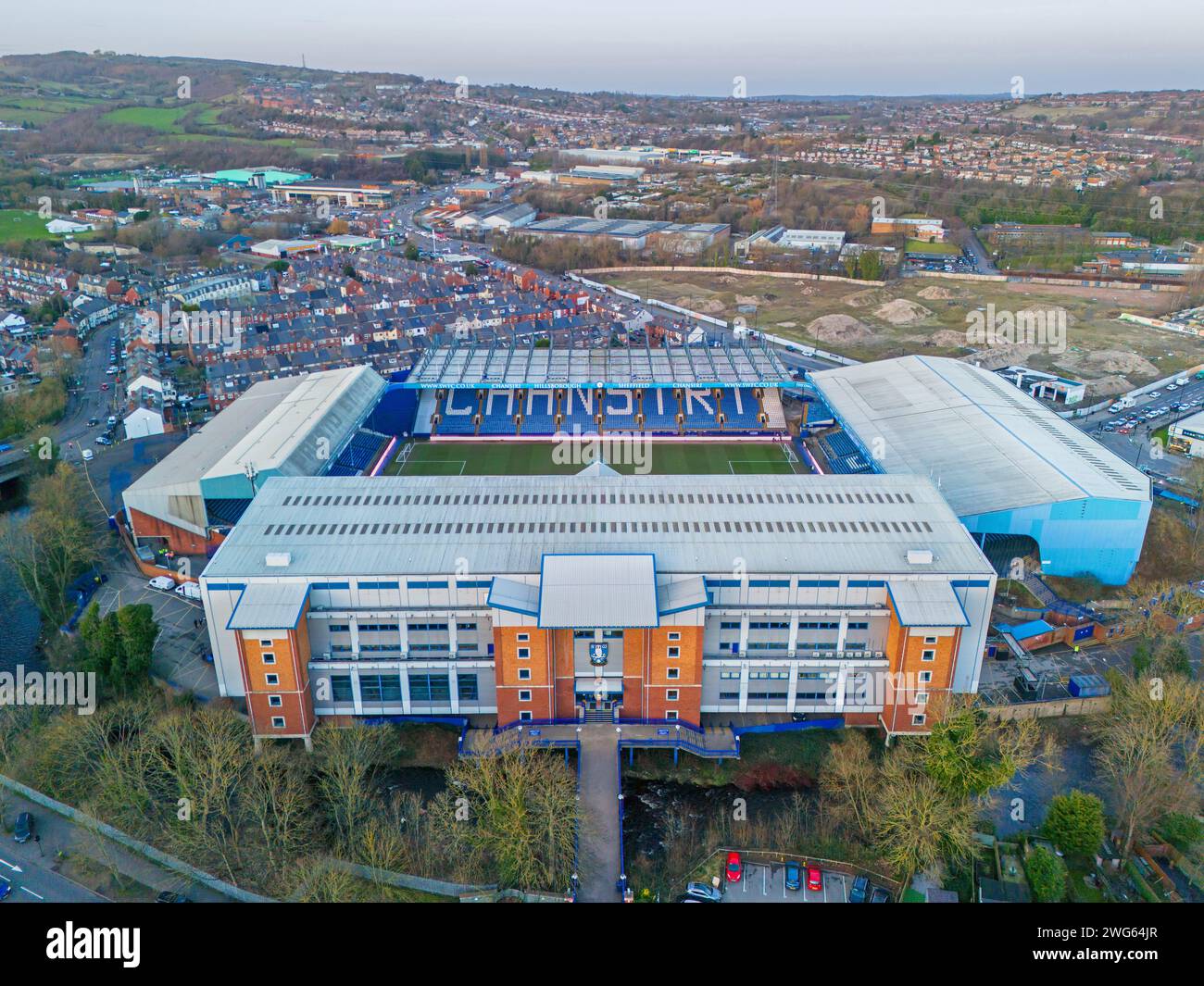 Sheffield, Yorkshire. United Kingdom. Sheffield Wednesday Football Club ...
