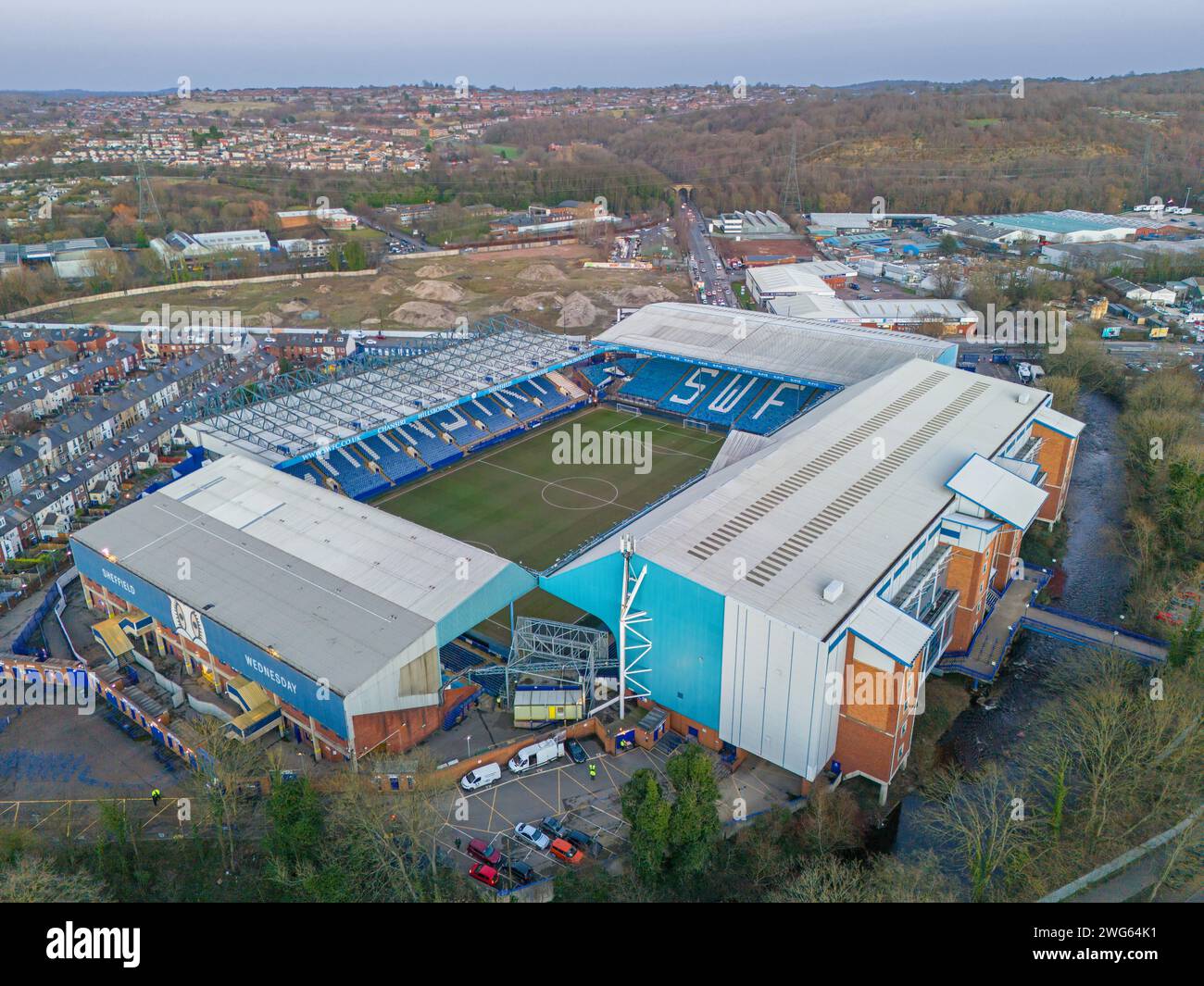 Sheffield, Yorkshire. United Kingdom. Sheffield Wednesday Football Club ...