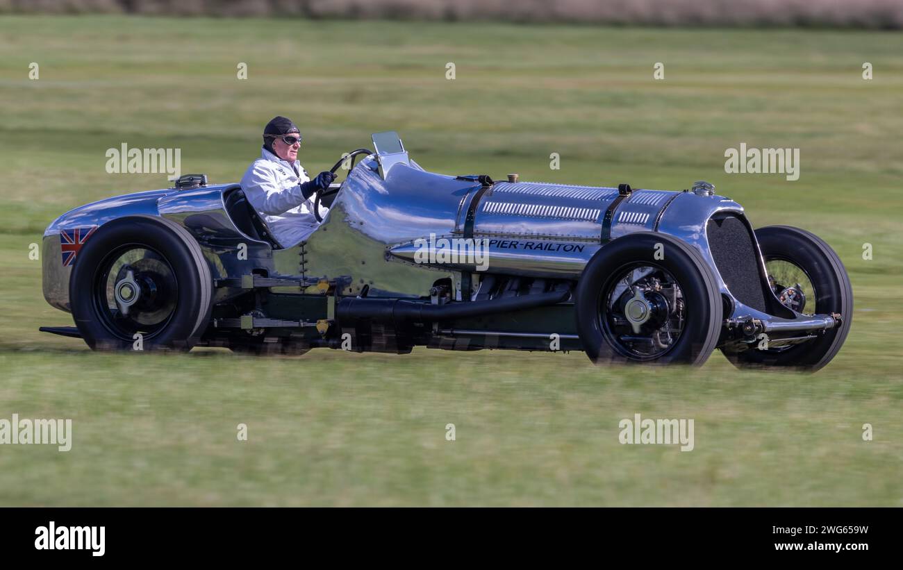 Old Warden,UK - 2nd October 2022: The 1933 Napier Railton aero engined ...