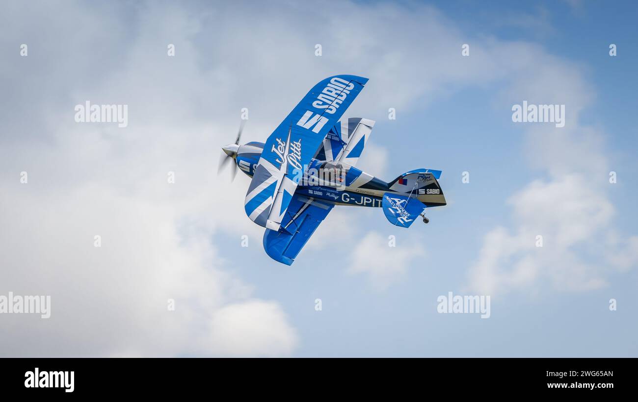 Cosford, UK - 12th June 2022: Stunt aircraft G-JPIT / Rich Goodwin ...
