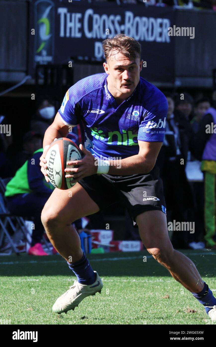 Tokyo, Japan. 3rd Feb, 2024. New Zealand's Auckland Blues full back ...