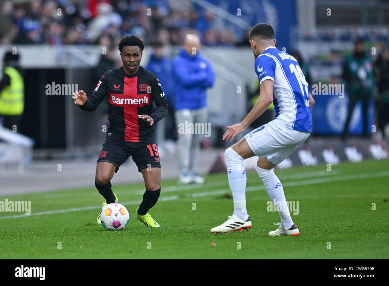 03.02.2024, Fussball, Bundesliga, 20. Spieltag Saison 2023/2024, SV ...