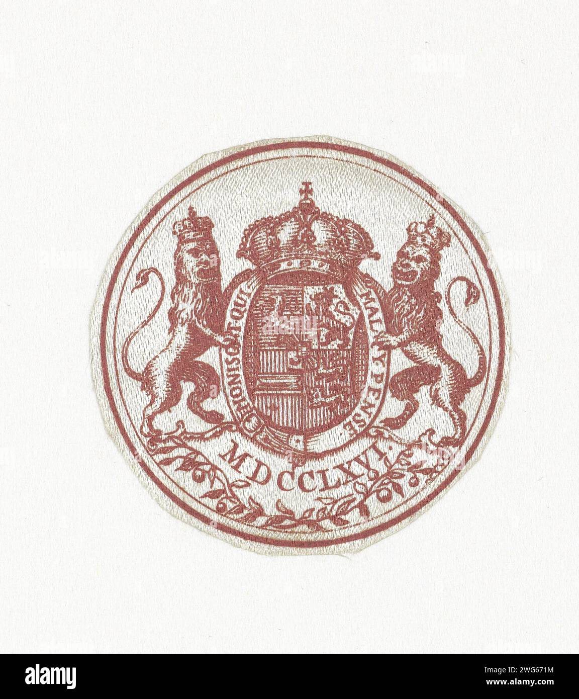 Coat of arms of England, variant of the type worn in the election of ...