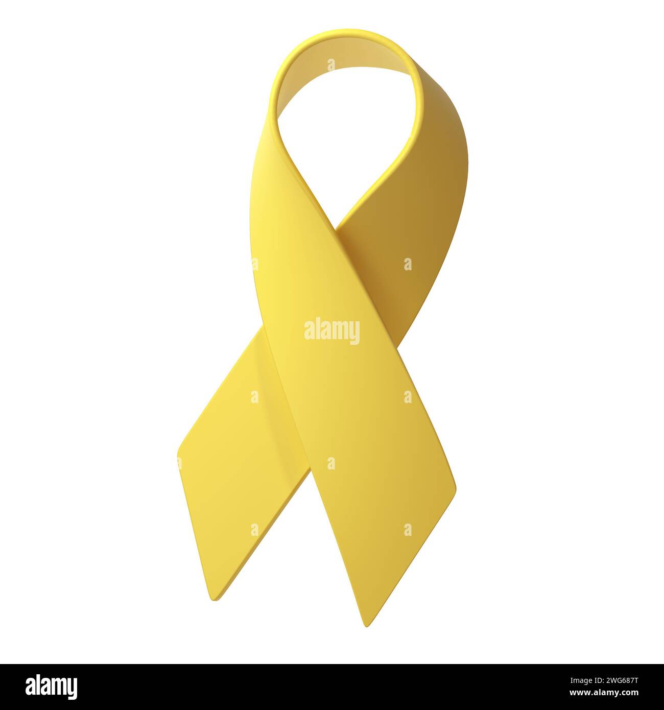 3d Yellow ribbon awareness Adenosarcoma, Bladder Bone Cancer ...