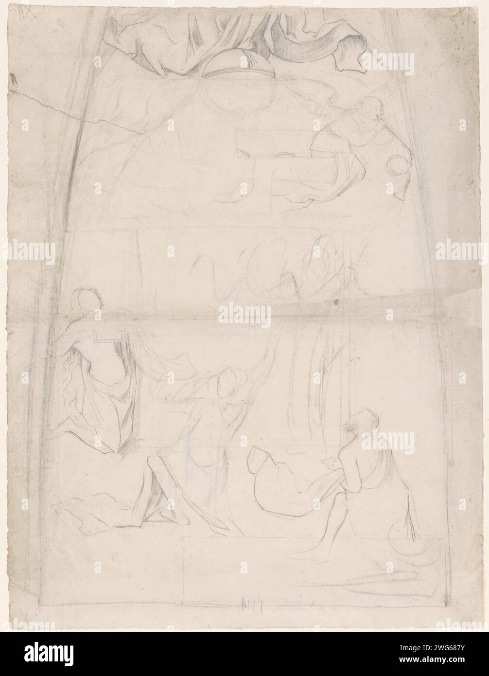 Sketch magazine with Ascension of Christ, Antoon Derkinderen, 1869 ...