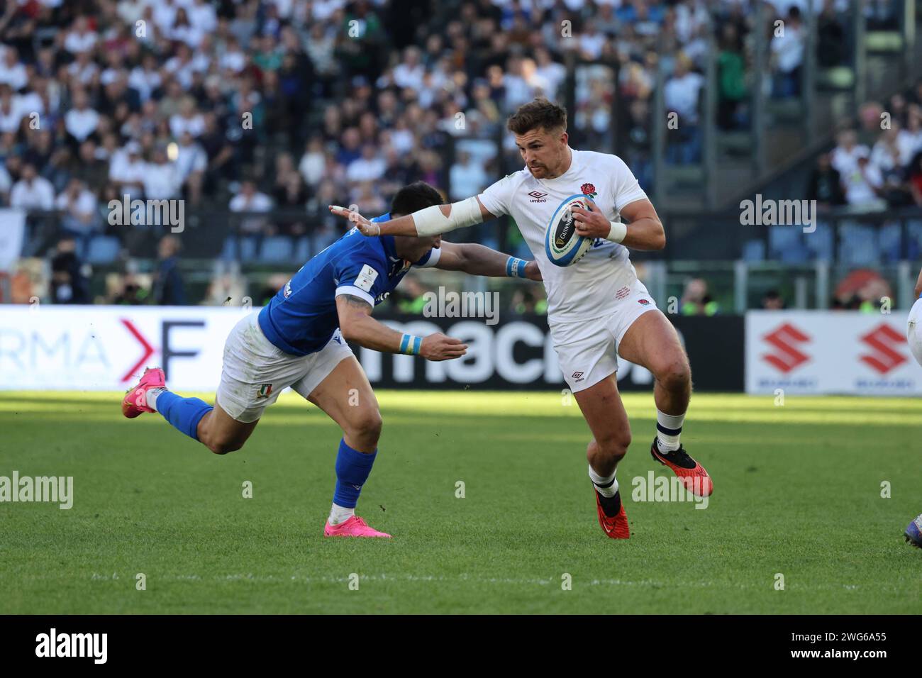 Roma, Lazio, ITALY. 3rd Feb, 2024. 01/03/2024 Rome, Olympic Stadium ...