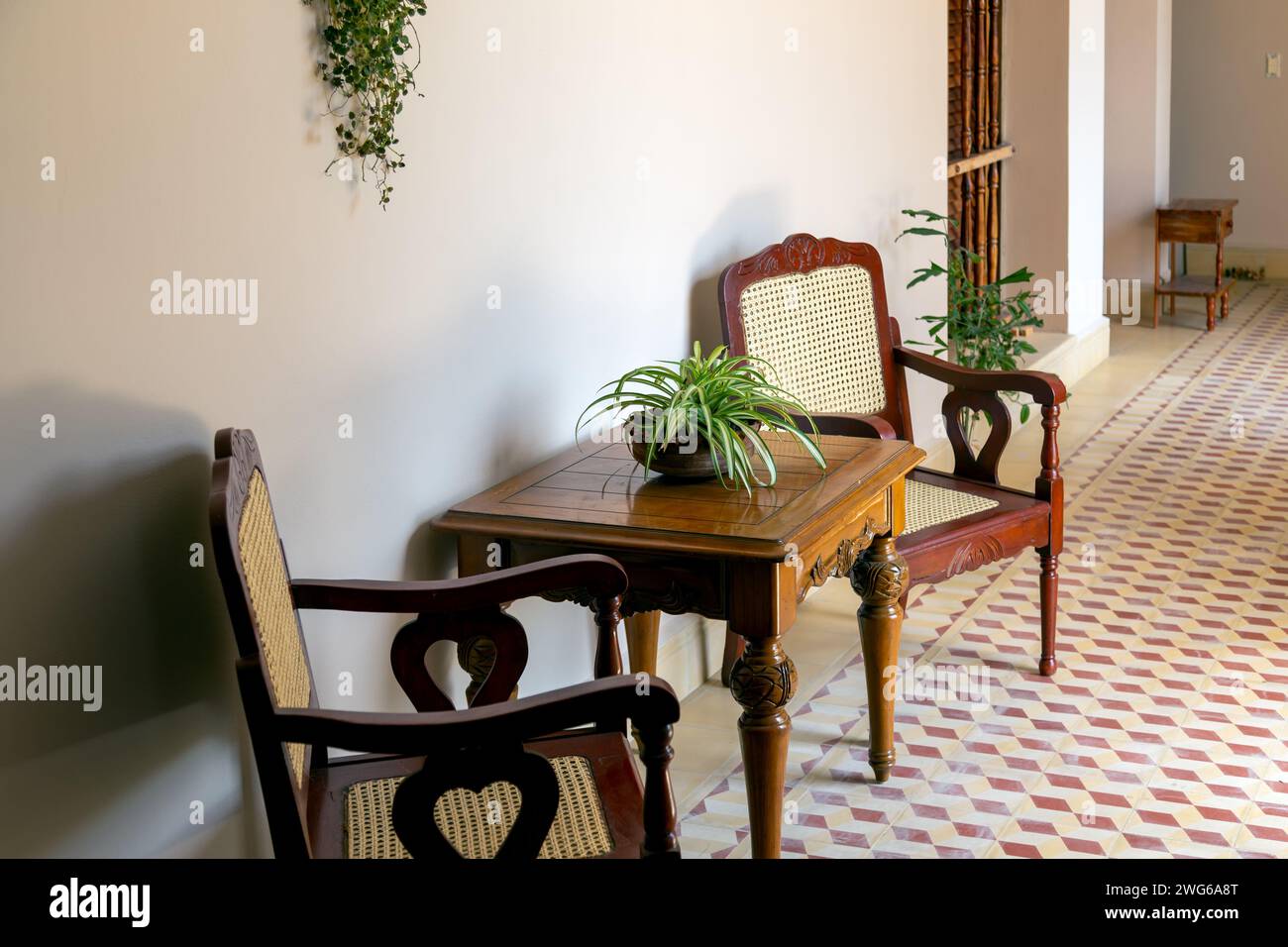 Interior architecture restaurant colonial hi-res stock photography and ...