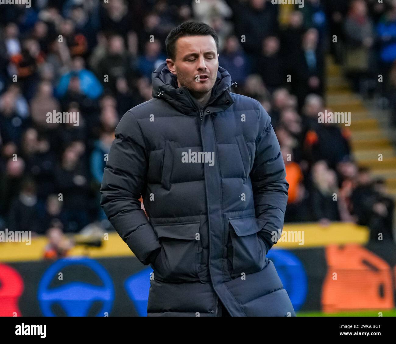 HULL, UK. 3rd February 2024. EFL Championship Football League: Hull ...