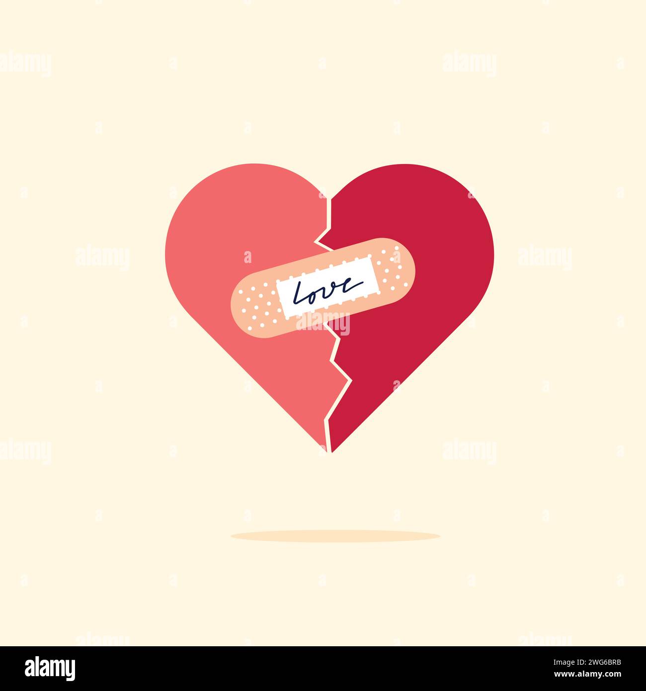 Heartbroken help Stock Vector Images - Alamy
