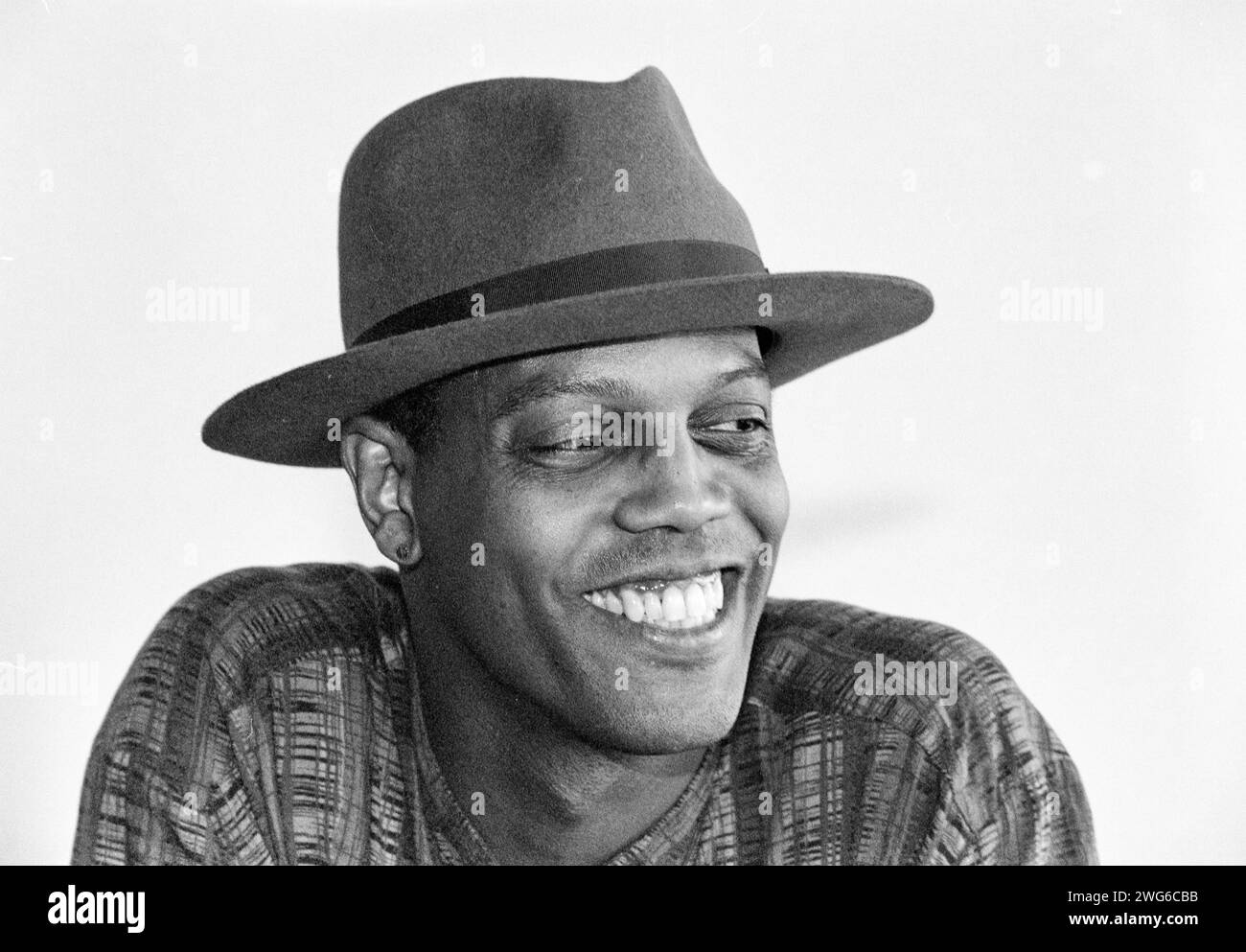 Eric Bibb folk blues performer at culture house stockholm 2002. photo ...
