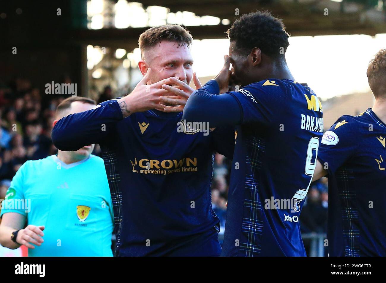 Dens Park, Dundee, UK. 3rd Feb, 2024. Scottish Premiership Football ...