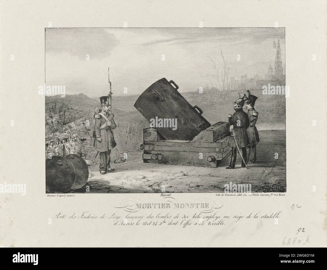 Monster mortier hi-res stock photography and images - Alamy