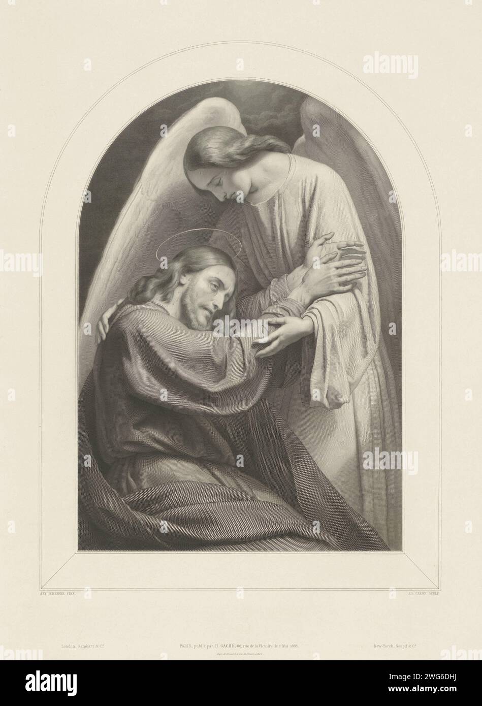 Comforted by angels hi-res stock photography and images - Alamy