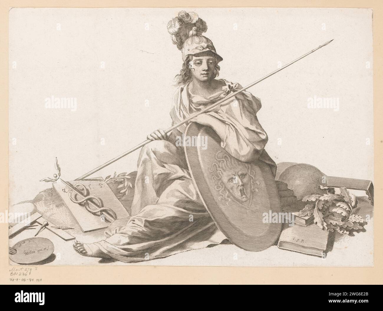 Allegorical aspects of minerva hi-res stock photography and images - Alamy