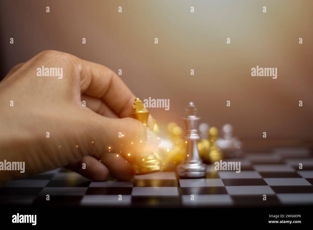 Hand holding chess figure hi-res stock photography and images - Alamy
