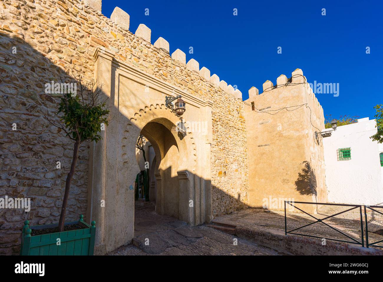 Bab Al Assa, historical landmark, gate that connects the Kasbah with ...