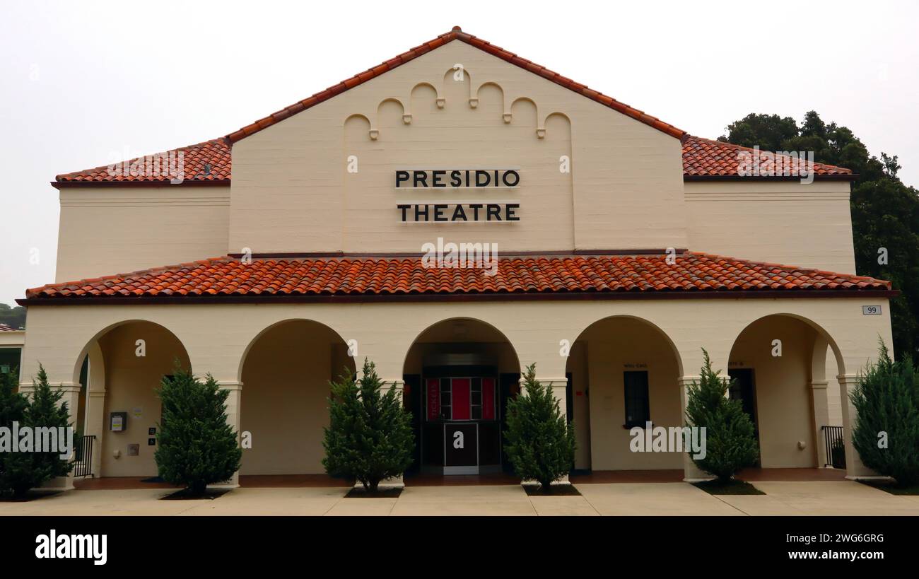 San Francisco, California: Presidio Theatre, located in the Presidio ...