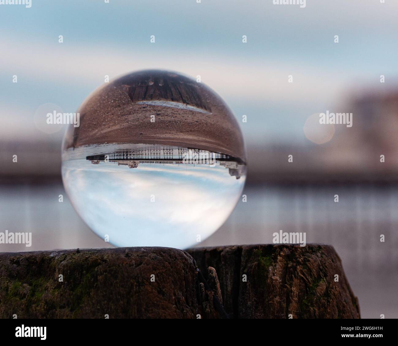 View through lens beach hi-res stock photography and images - Alamy