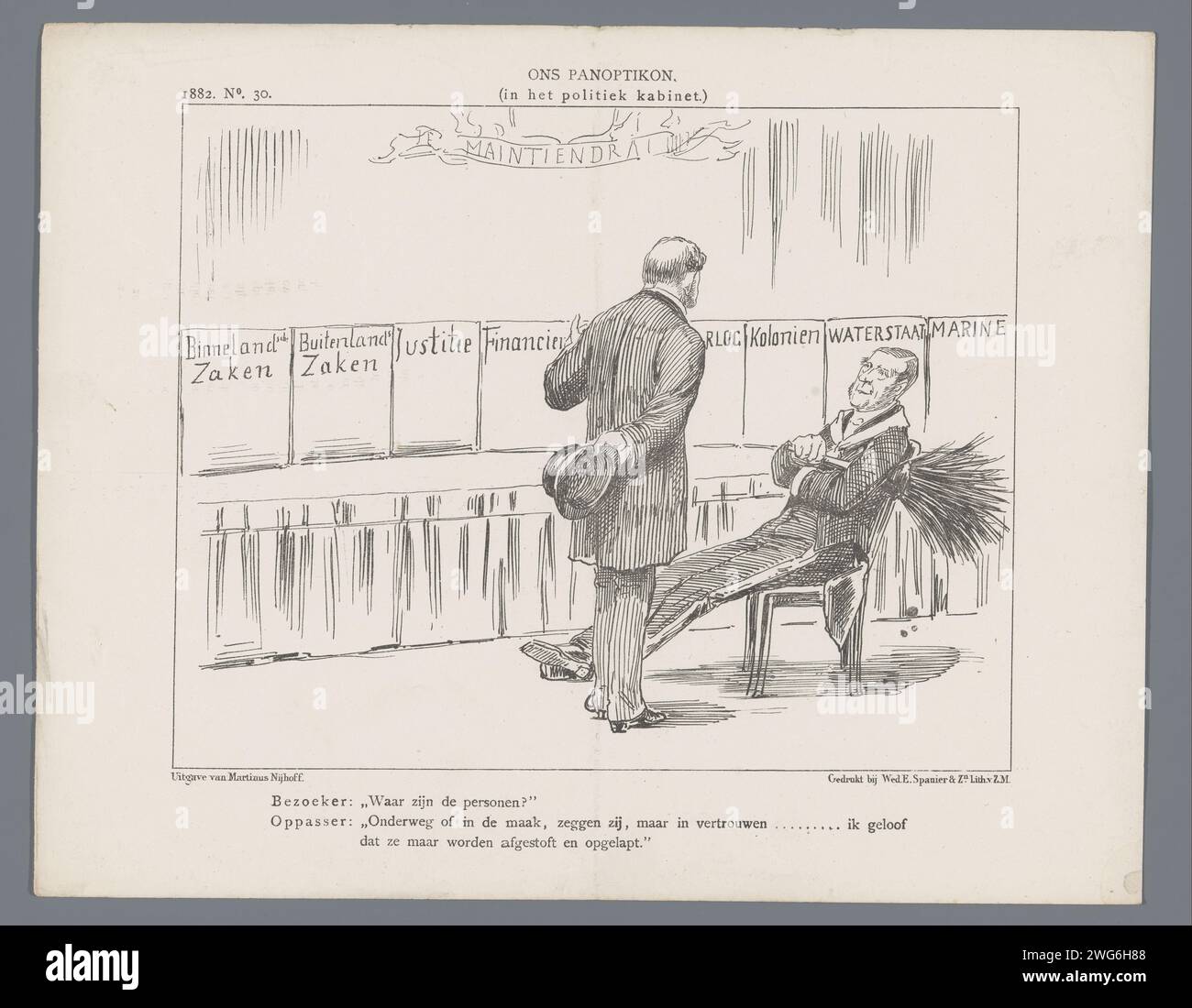 Political cartoon, 1882, 1882 print Political cartoon in the cabinet ...